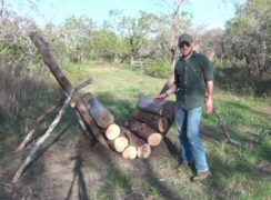 How To Build A Self Feeding 14+ Hour Campfire - Mental Scoop