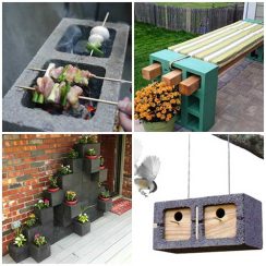 20 Creative Cinder Block Projects To Make Your Home And Garden Awesome ...