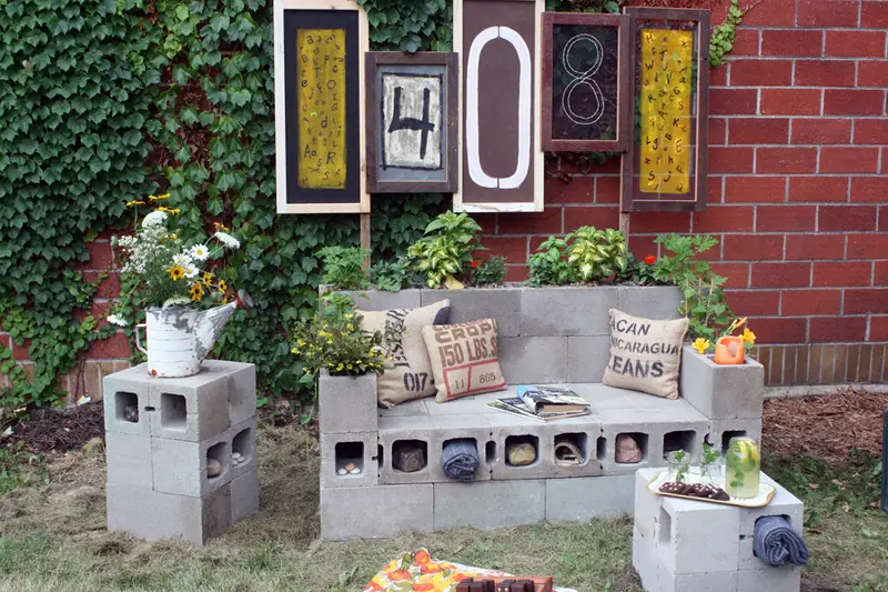 20 Creative Cinder Block Projects To Make Your Home And Garden Awesome ...