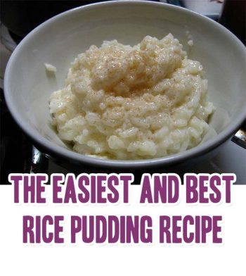 The EASIEST And BEST Rice Pudding Recipe - Mental Scoop