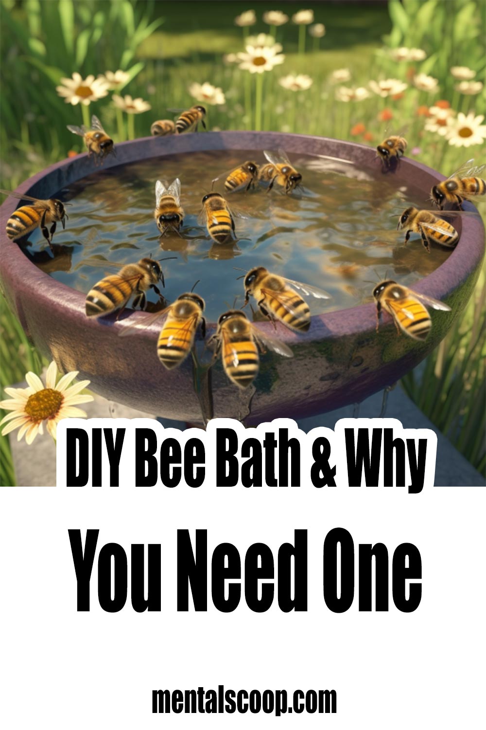 DIY Bee Bath & Why You Need One! - Mental Scoop