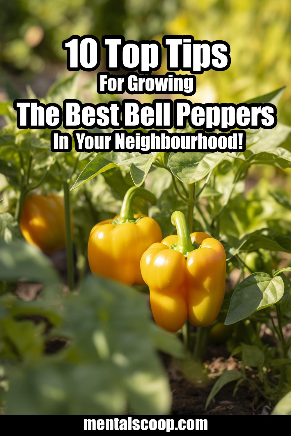 10 Top Tips For Growing The Best Bell Peppers In Your Neighbourhood ...