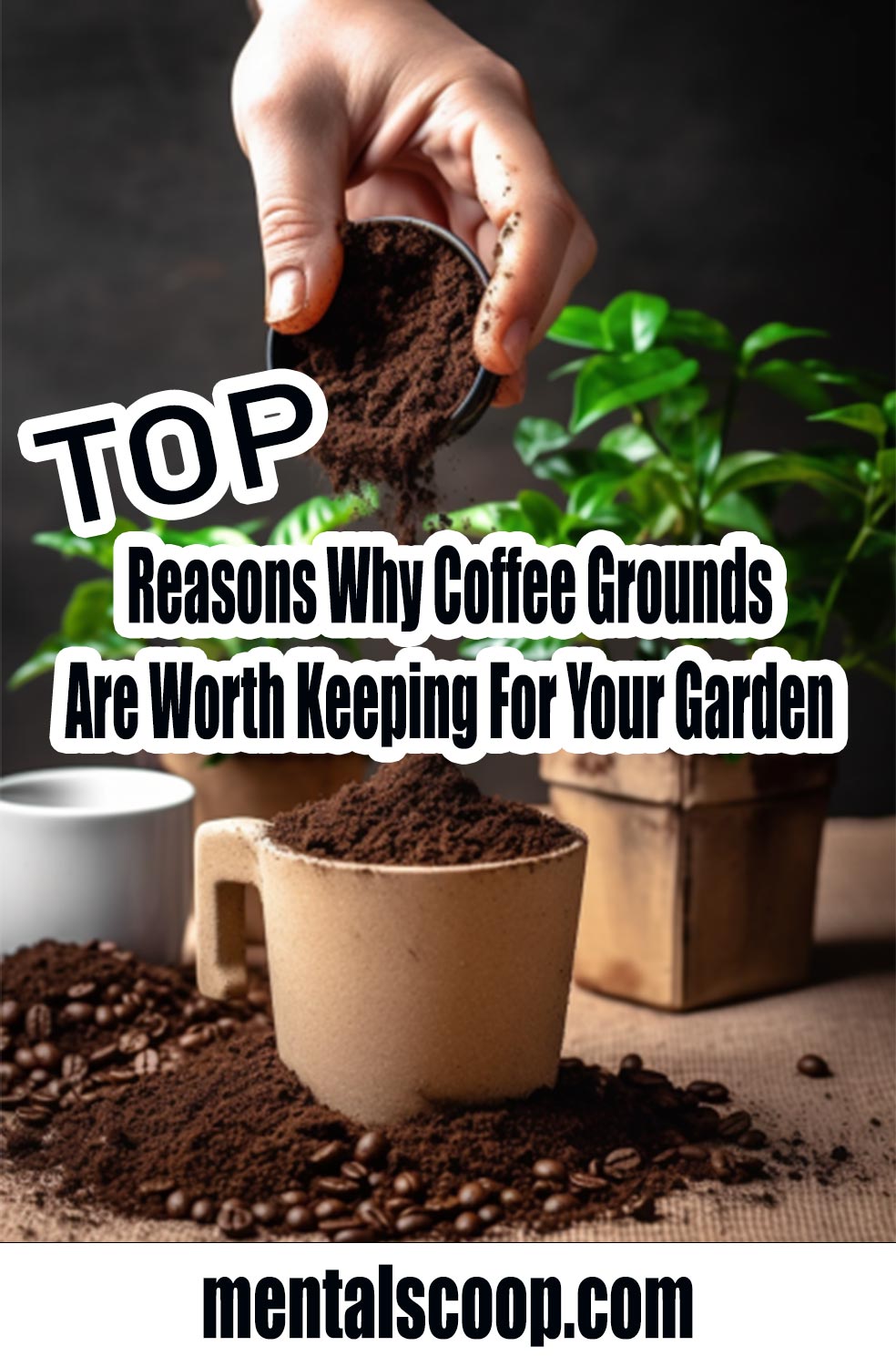 Why You Should Use Your Coffee Grounds In Your Flowers! - Mental Scoop