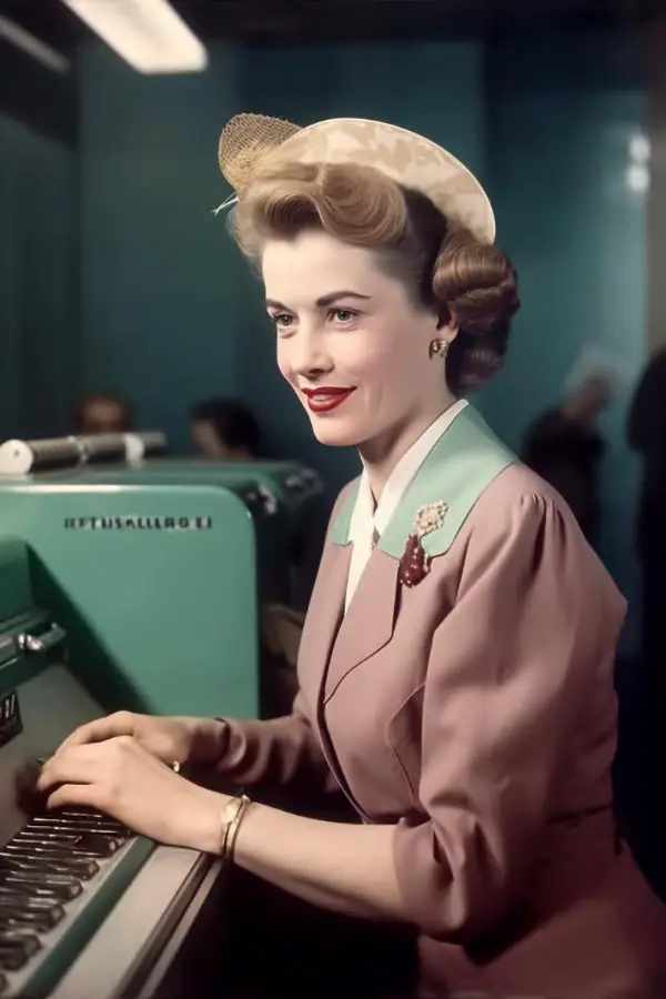 bank-teller-1950 - Mental Scoop