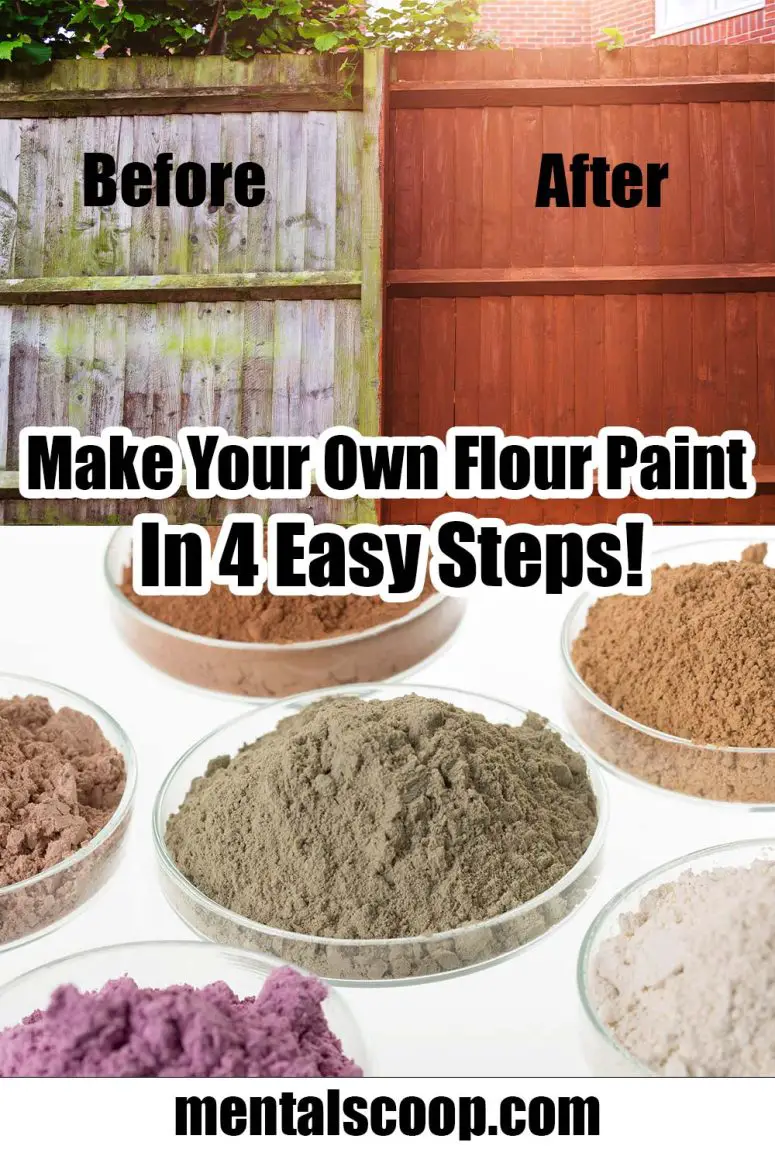 Make Your Own Flour Paint In 4 Steps - Mental Scoop