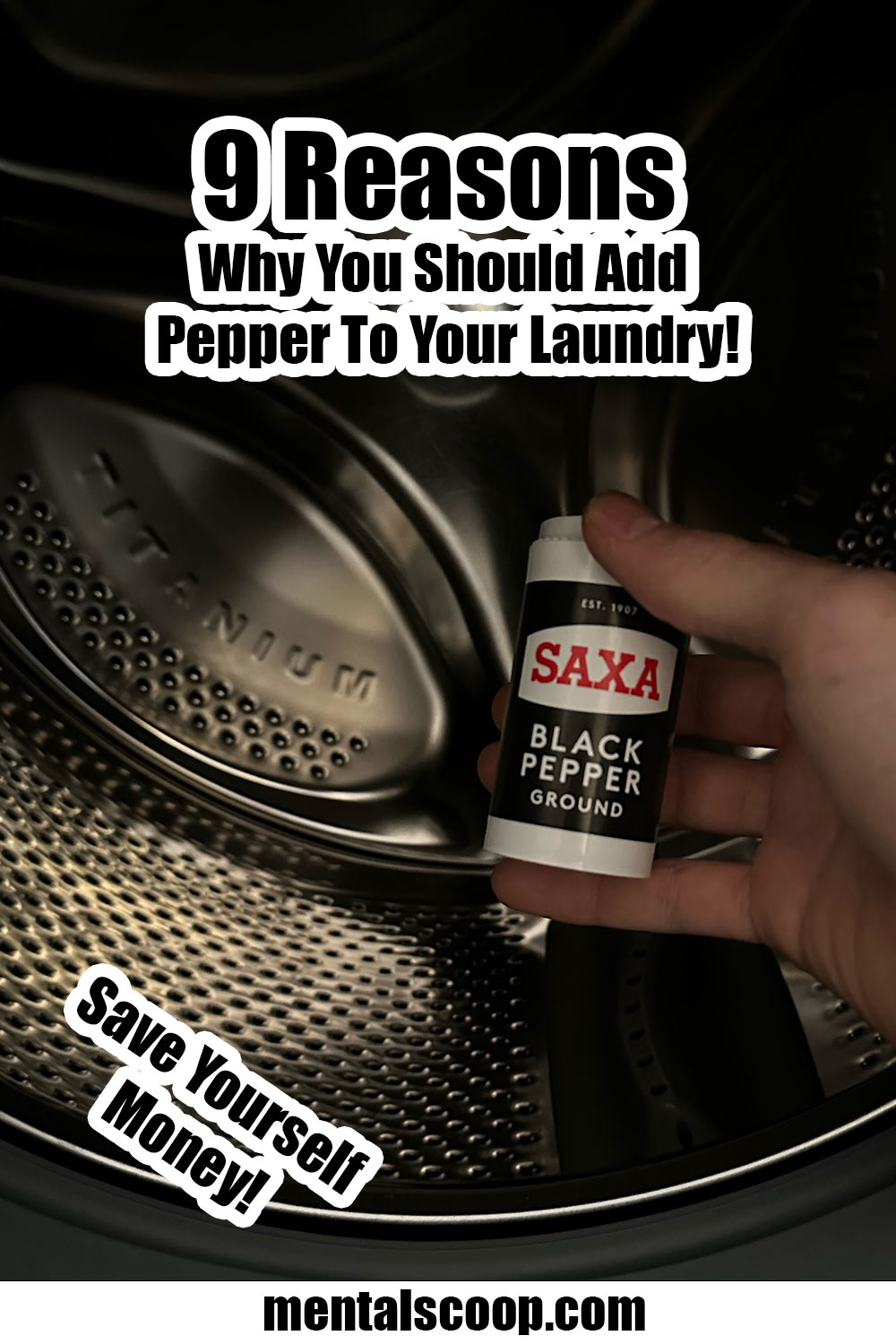 9 Reasons Why You Should Add Pepper To Your Laundry! - Mental Scoop