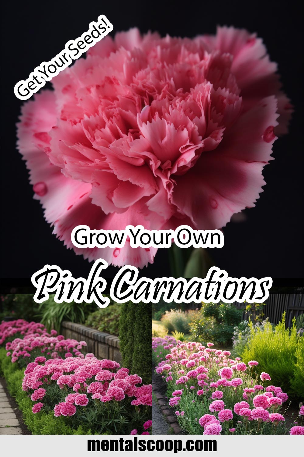 Grow Your Own Pink Carnations! - Mental Scoop