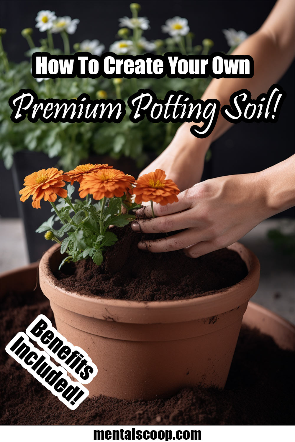 How To Create Your Own Premium Potting Soil! - Mental Scoop