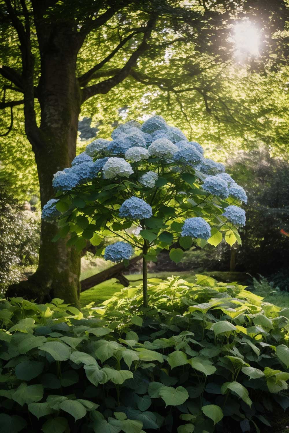 How To Grow Your Own Huge Hydrangea Trees! - Mental Scoop