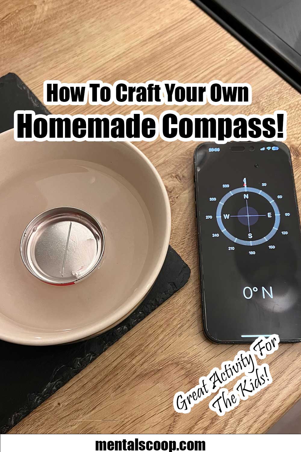 How To Craft Your Own Homemade Compass Mental Scoop