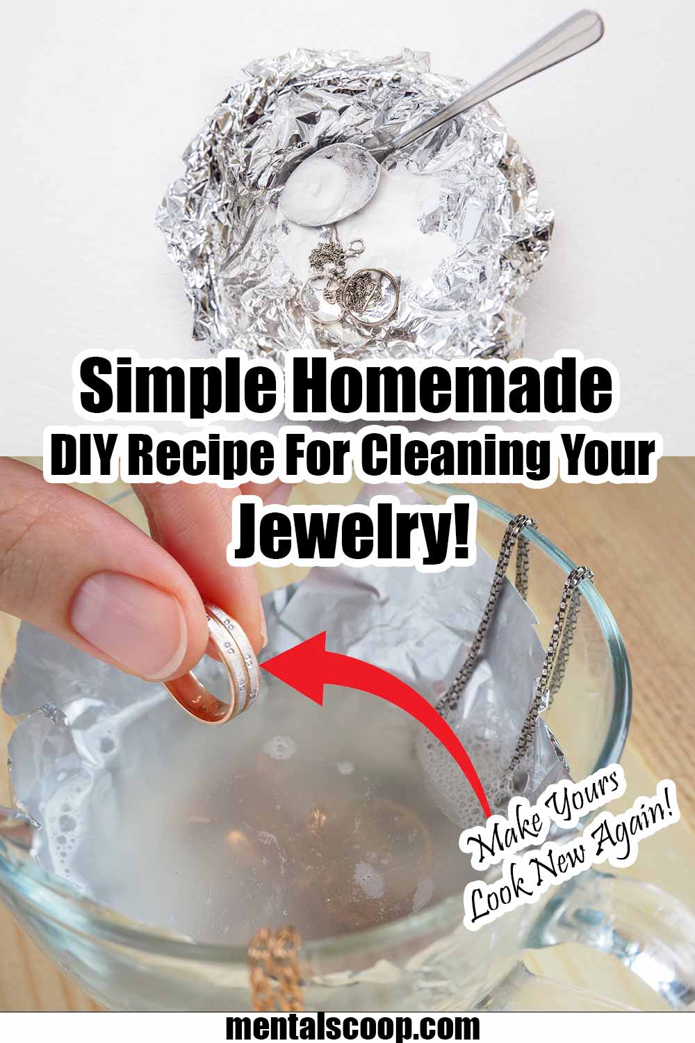 Simple Homemade DIY Recipe For Cleaning Your Jewelry! - Mental Scoop