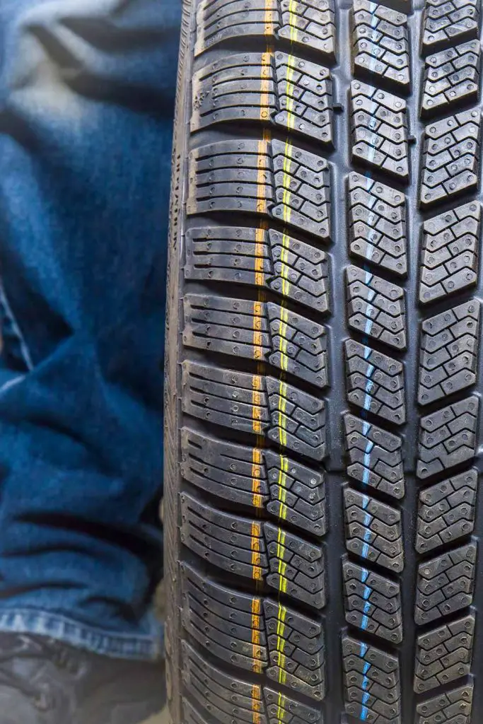 The Real Reason Why New Tires Have Colored Strips! - Mental Scoop