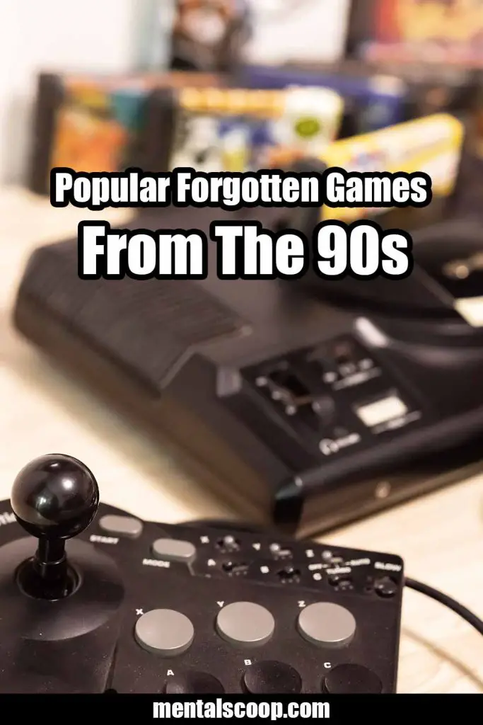 Popular Forgotten Games From The 90s - Mental Scoop