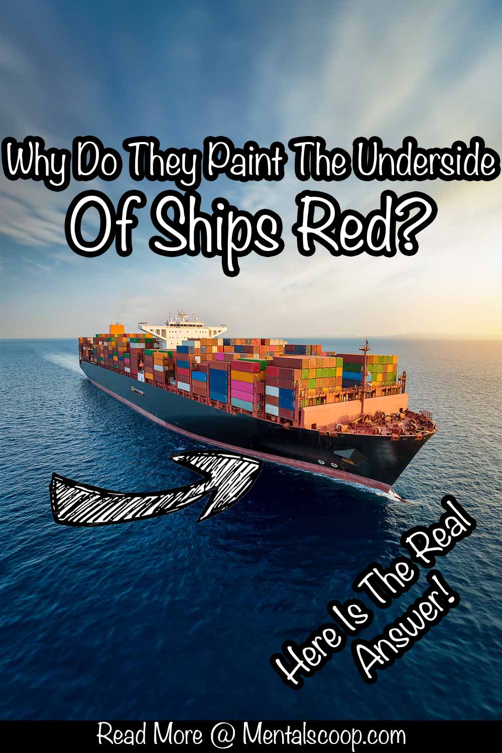 Why Do They Paint The Underside Of Ships Red? - Mental Scoop
