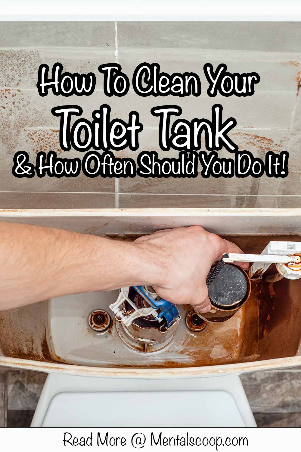 How To Clean Your Toilet Tank And How Often Should You Do It! - Mental Scoop