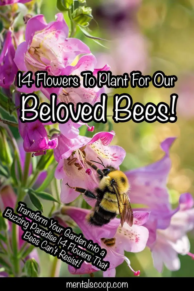 14 Flowers To Plant For Our Beloved Bees! - Mental Scoop