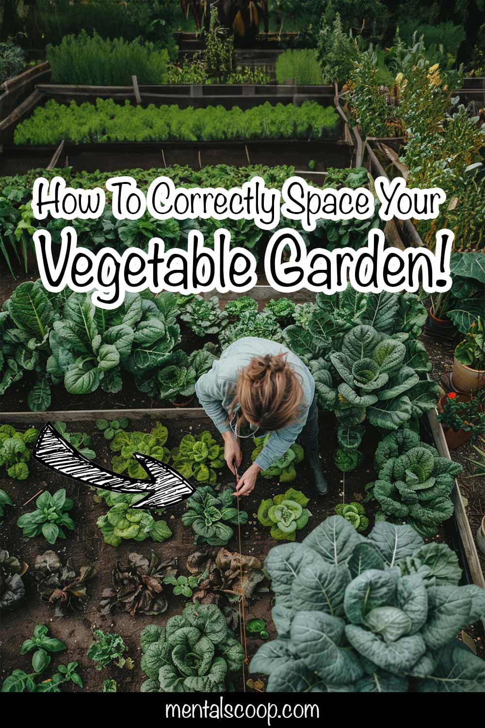 How-To-Correctly-Space-Your-Vegetable-Garden - Mental Scoop