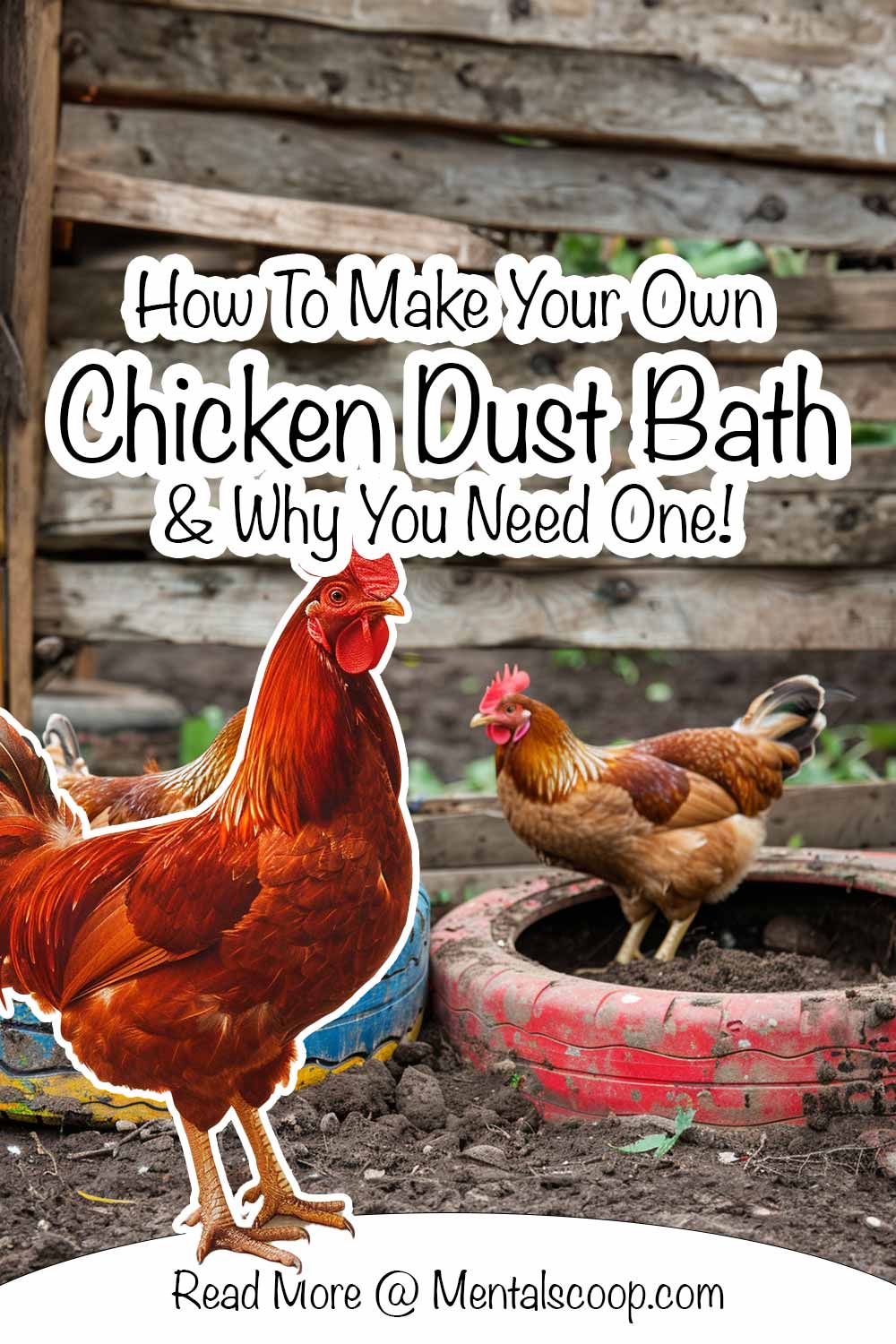 How To Make Your Own Chicken Dust Bath And Why You Need One! - Mental Scoop