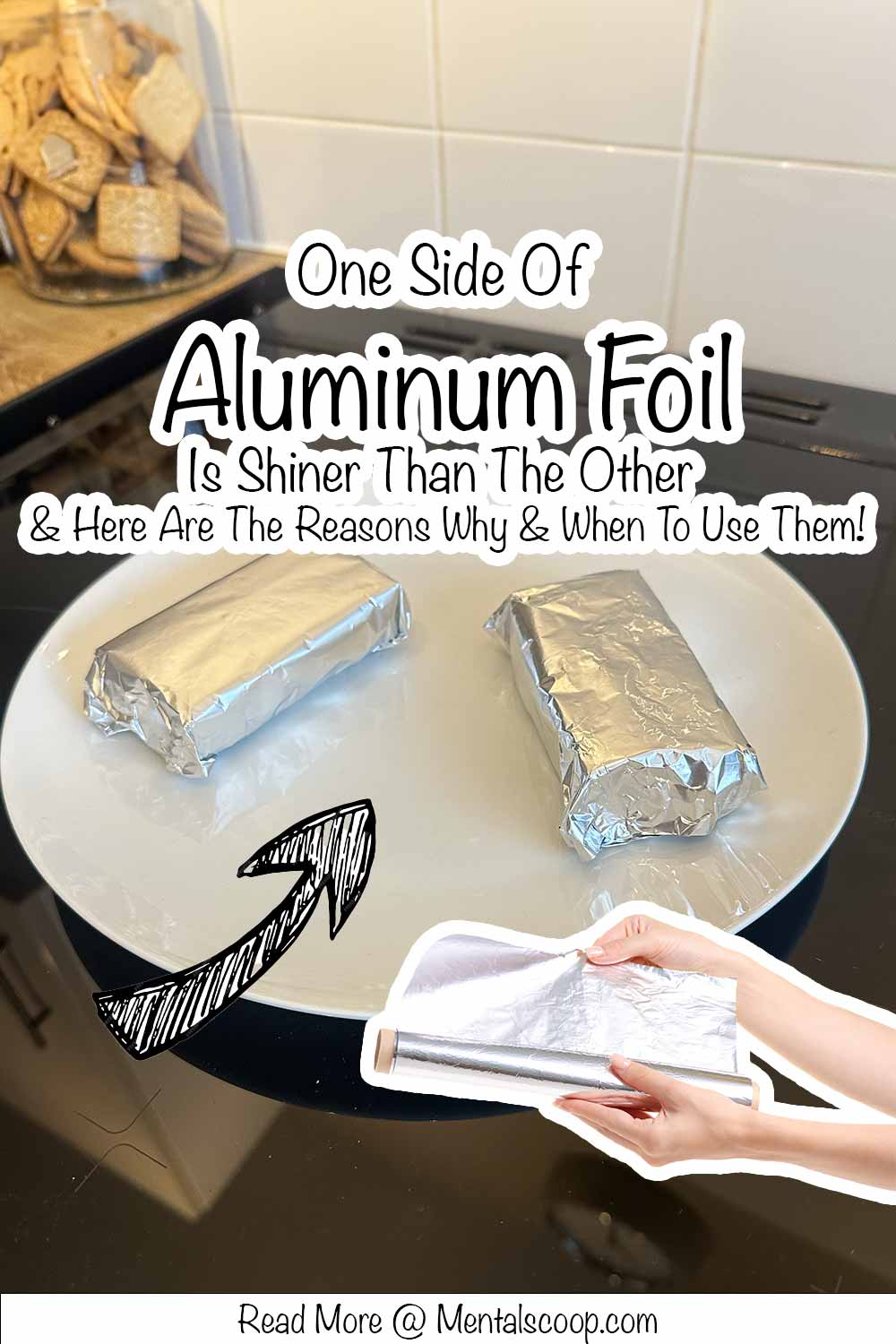 One Side Of Aluminium Foil Is Shiner Than The Other & Here Are The ...