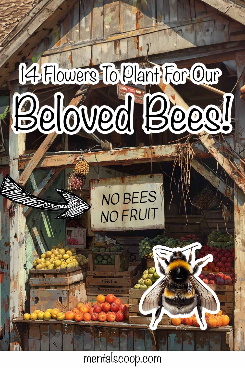 14 Flowers To Plant For Our Beloved Bees! - Mental Scoop
