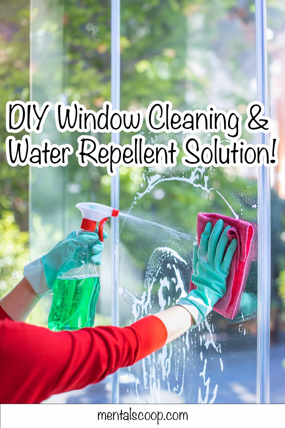 DIY Window Cleaning And Water Repellent Solution! - Mental Scoop