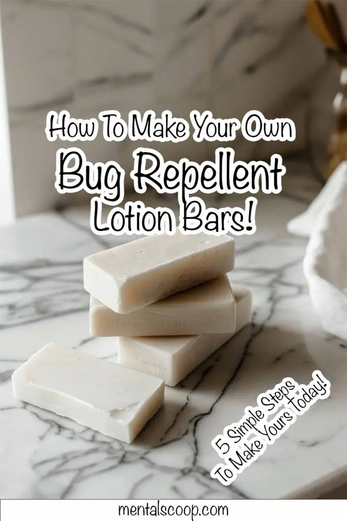 How To Make Your Own Bug Repellent Lotion Bars! - Mental Scoop