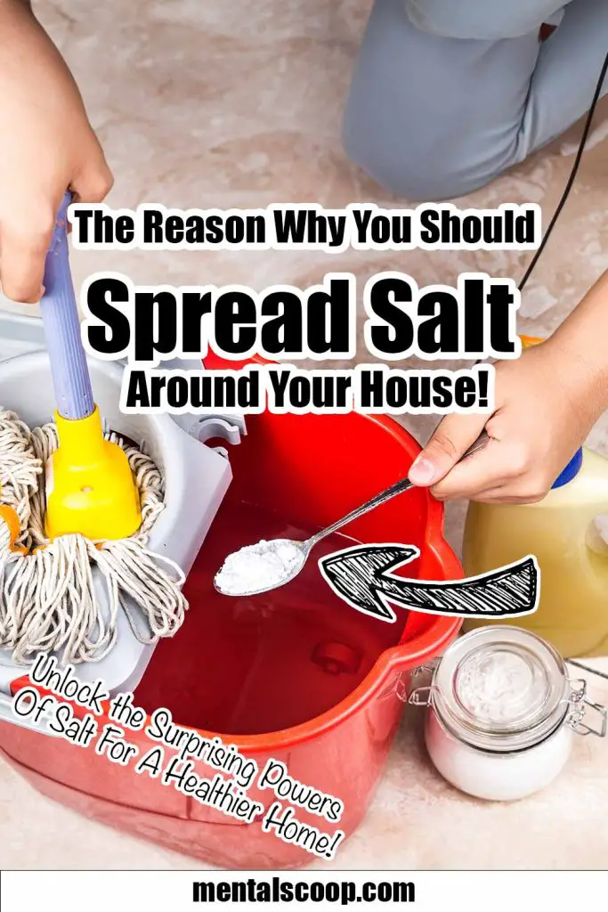 The Reason Why You Should Spread Salt Around Your House! - Mental Scoop