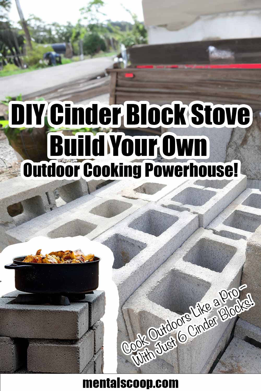 DIY Cinder Block Stove: Build Your Own Outdoor Cooking Powerhouse ...