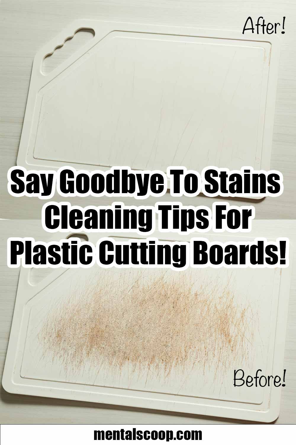 Say Goodbye to Stains - Cleaning Tips for Plastic Cutting Boards ...