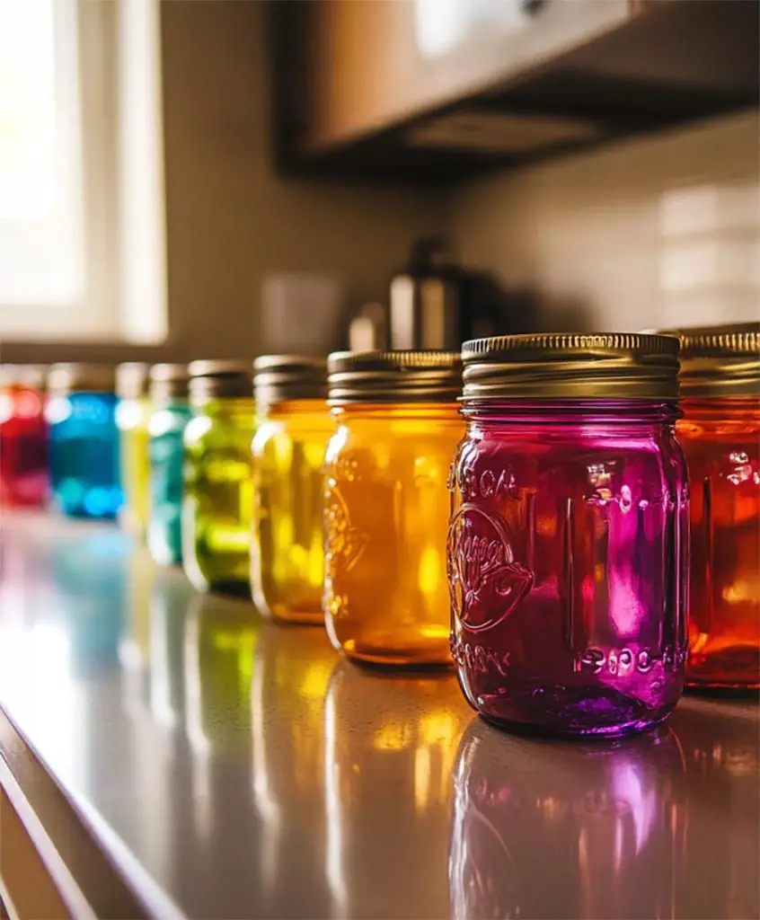 DIY Mason Jar Tinting: Easy Steps for a Colorful Makeover! - Mental Scoop