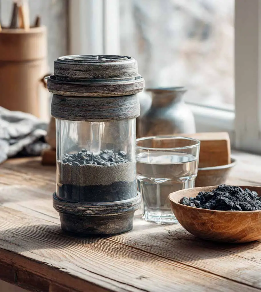 How to Make Your Own Charcoal Water Filter - Mental Scoop