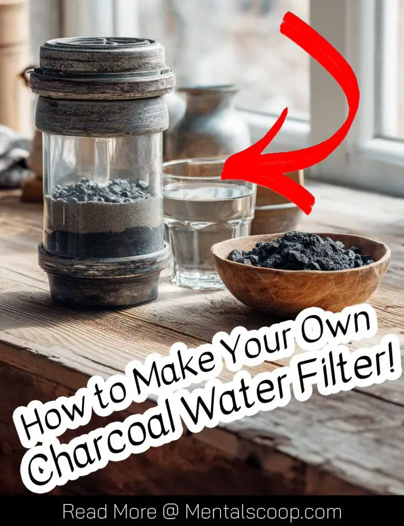 How to Make Your Own Charcoal Water Filter - Mental Scoop